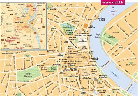 Plan Bordeaux Carte De Bordeaux Et Infos Pratiques Atelier
