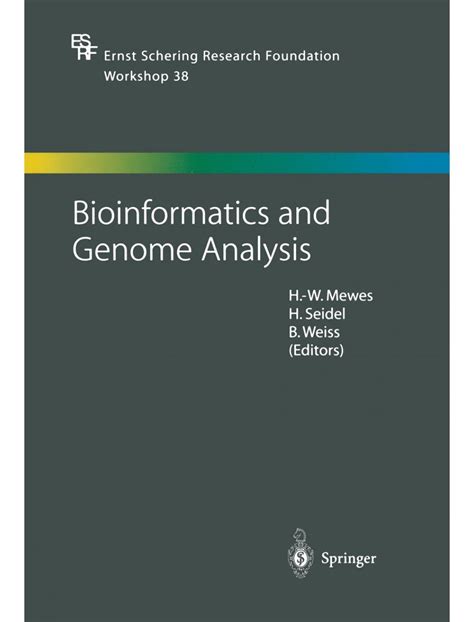 Bioinformatics And Genome Analysis Nhbs Academic Professional Books