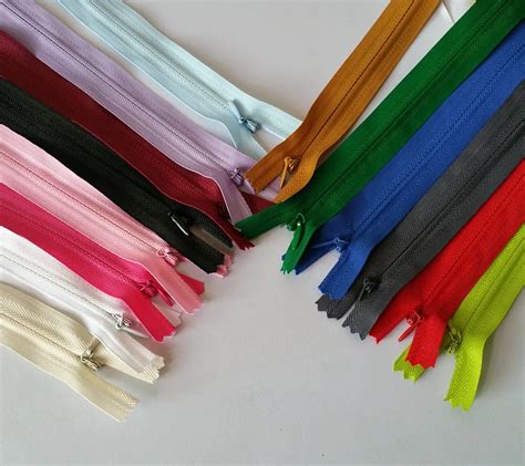 Can Choose The Colors 50CM Invisible Zippers 50Pcs DIY 3 Mixed