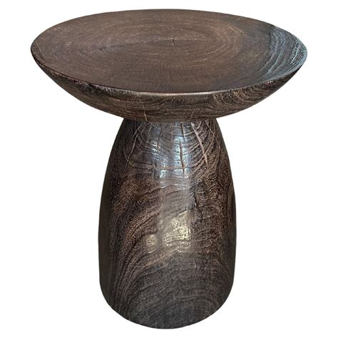 Table D Appoint En Bois De Mango Massif Finition Naturelle Moderne Et