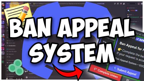 NEW How To Make A BAN APPEAL SYSTEM For Your Discord