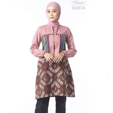 Jual Nayaka Atasan Tunik Batik Shafiy Original Modern Etnik Jumbo