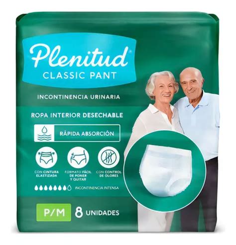 Pañales para adultos descartables Plenitud Ropa Interior Classic Pant P