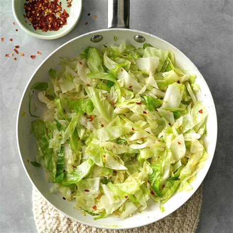 Easy Healthy Sauteed Cabbage