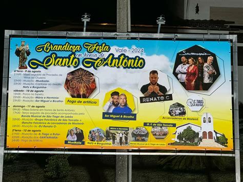 Festas de Santo António 2024 Vale