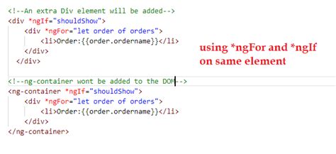 How To Use Ngfor Ngif Together On Same Element In Angular