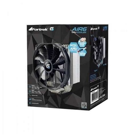 Cooler Para Cpu Gamer Air Fortrek Na Tudo Be A