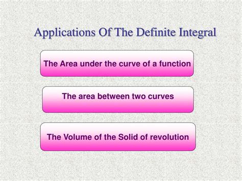 ppt applications of the definite integral powerpoint presentation free download id 3570469