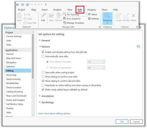 Simple And Effective Settings To Streamline Editing In ArcGIS Pro