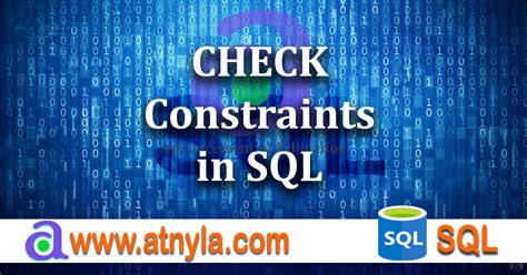Mastering CHECK Constraints In SQL A Comprehensive Guide