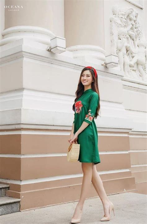 Lương Thùy Linh gây thương nhớ với hình ảnh đẹp dịu dàng trong tà áo