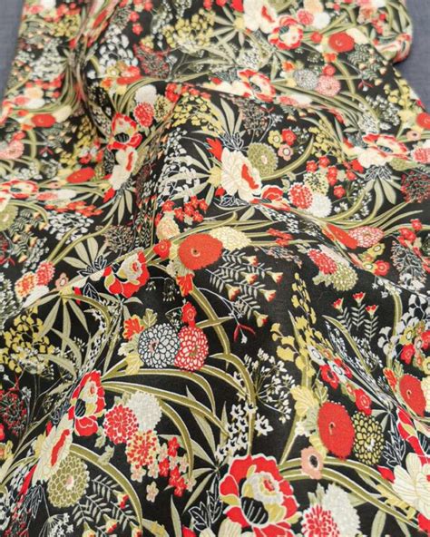 Tissu Coton Harmonie Rouge Tissus Et Nappes Westeel