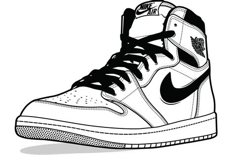 Coloriage Nike à imprimer