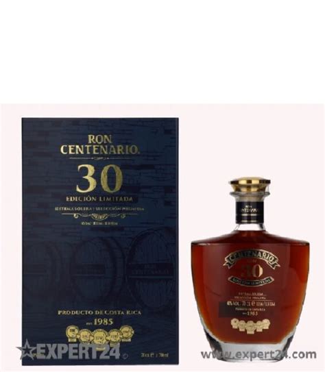 Angebot Ron Centenario Edicion Limitada 30 Sistema Solera Expert24