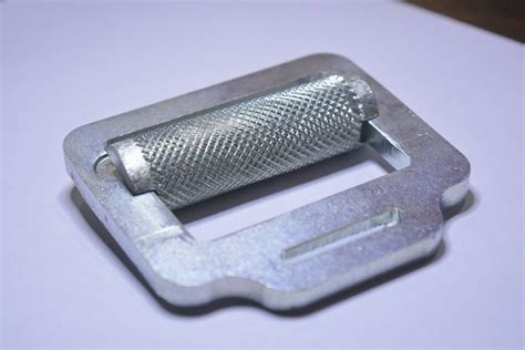 Silver Stainless Steel Heavy Duty Adjuster Sliding Buckle For Harness