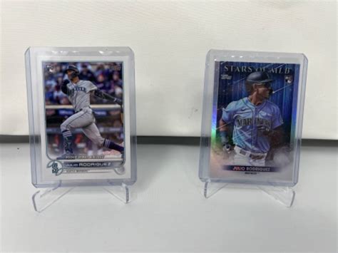 Lot Impressive Julio Rodriguez Rookie Card Lot Of Puyallup