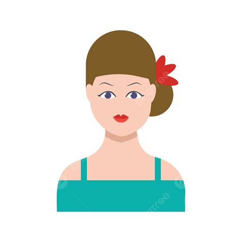 Female Avatar Face Style Vector Avatar Face Style PNG And Vector