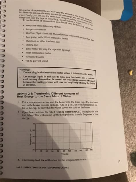 Date Pre Lab Preparation Sheet For Lab Energy Chegg
