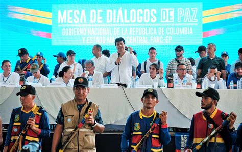 Proceso De Paz Con Las Disidencias De Las FARC Cese Al Fuego Agenda