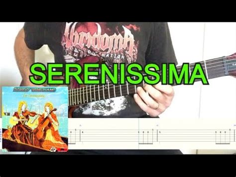 La Serenissima Rondo Veneziano GUITAR TAB Rock Metal Version