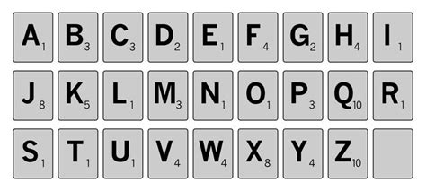 Letter Tiles 10 Free PDF Printables Printablee Printable Alphabet