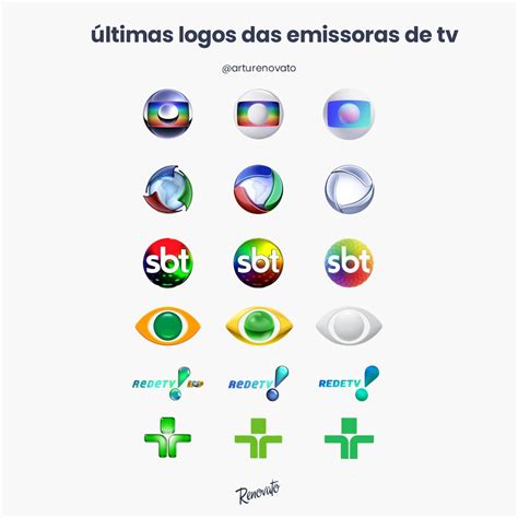 Renovato on Twitter últimas logos das emissoras de tv Quais as melhores