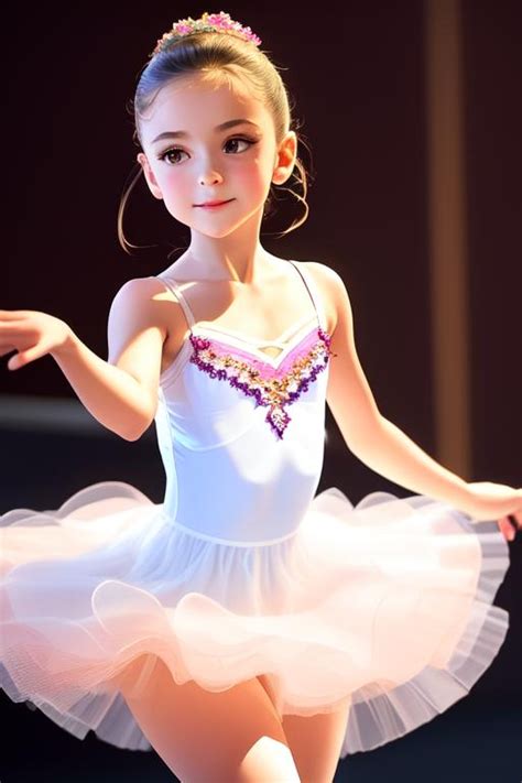 A Beautiful Tiny Alina Gileva Dancing A Ballett In A OpenArt