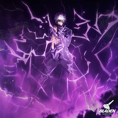 My Gojo Satoru Hallow Purple Fanart R JuJutsuKaisen