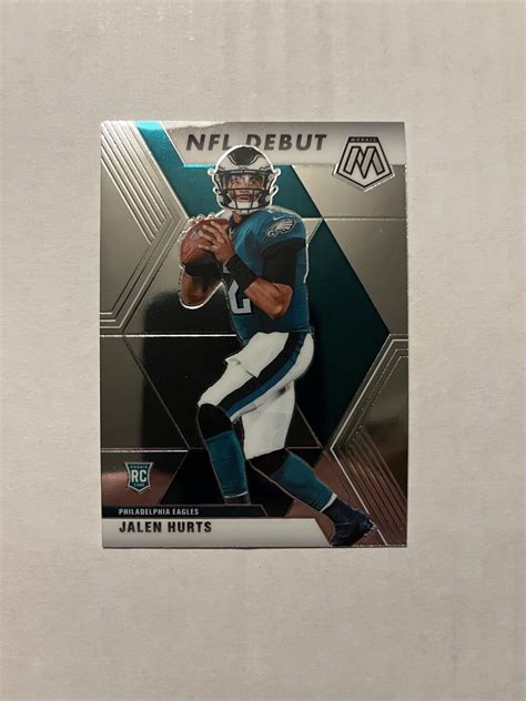 2020 Panini Mosaic JALEN HURTS RC NFL Debut 265 Rookie Card