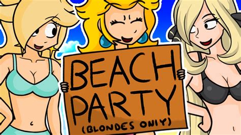 Princess Peachs Beach Party Youtube