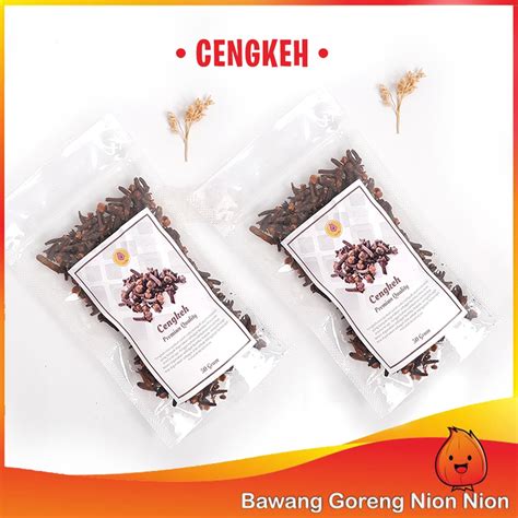 Jual Cengkeh Kering 50 Gram Clove Whole 50 Gram Cengkih Bumbu Masak