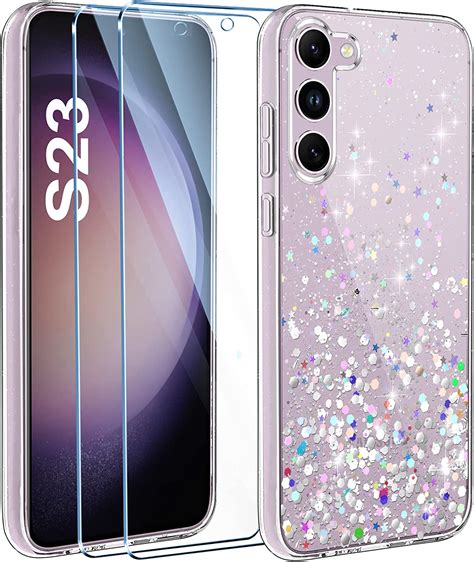 Ivencase Glitzer Handyh Lle Kompatibel Mit Samsung Galaxy S H Lle