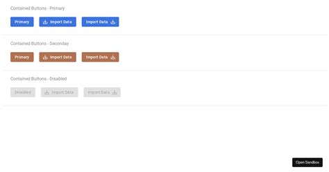 React Admin Buttons Codesandbox