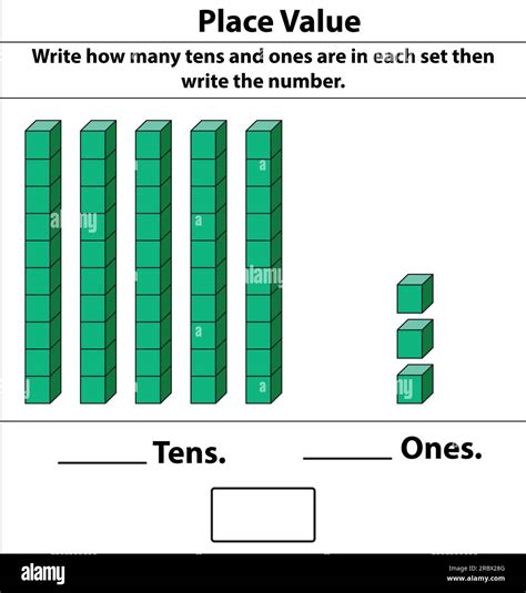 Place Value Hundreds Tens And Ones Blocks And Single Blocks