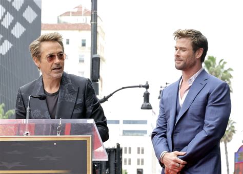 Robert Downey Jr Praises Chris Hemsworth As Remarkable And