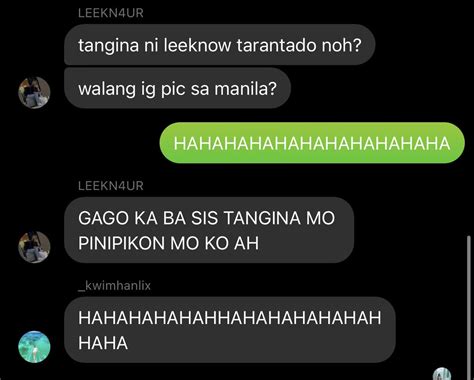 Azi On Twitter NAKAHANAP TALAGA AKO NG KATAPAT KO PUTANGINA SHET