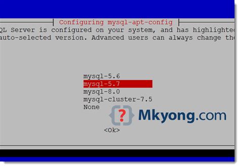 upgrade mysql 5 5 to mysql 5 7