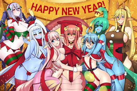 Rule 34 7girls Arachne Centaur Centorea Shianus Christmas Dullahan Harpy Lala Monster Musume