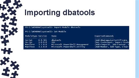 use power shell dbatools to manage your sql