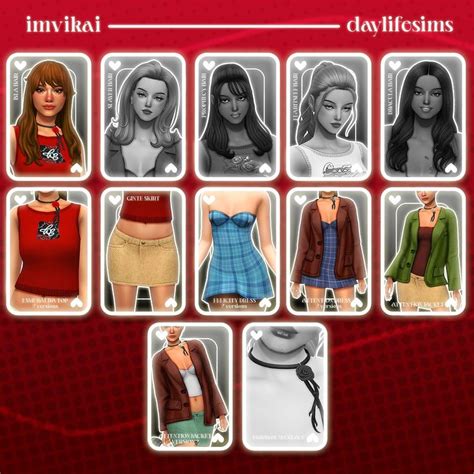 IT GIRL COLLECTION IMVIKAI DAYLIFESIMS ImVikai In 2024 Tumblr