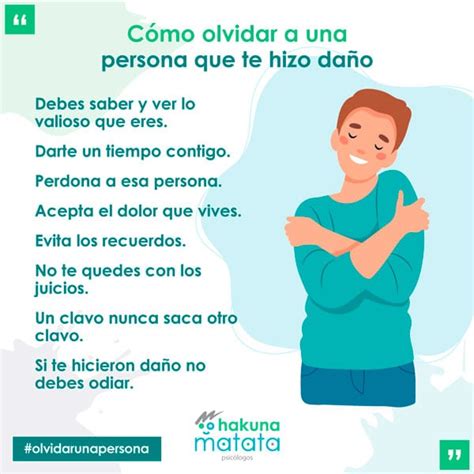Cómo olvidar a alguien que te ha hecho daño