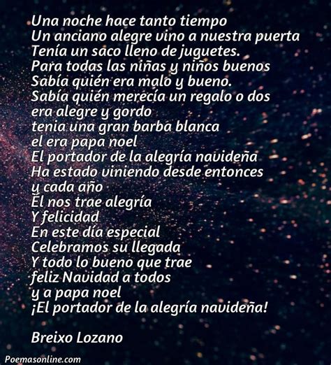 Cinco Mejores Poemas Para Papa Noel Cortos Poemas Online