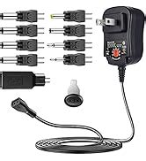 Amazon Upgraded Version SoulBay Universal AC DC Adapter Multi