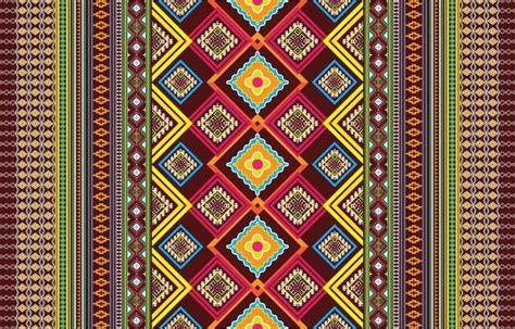 Premium Vector Geometric Ethnic Oriental Seamless Pattern Traditional
