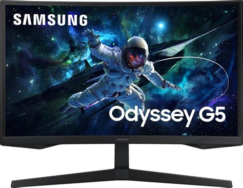 SAMSUNG Odyssey G55C Series QHD 1000R Monitor Curvo Para Juegos De 27