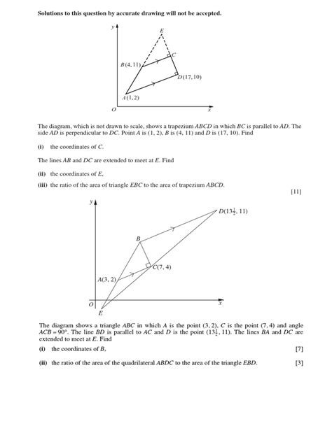 coordinate geometry pdf