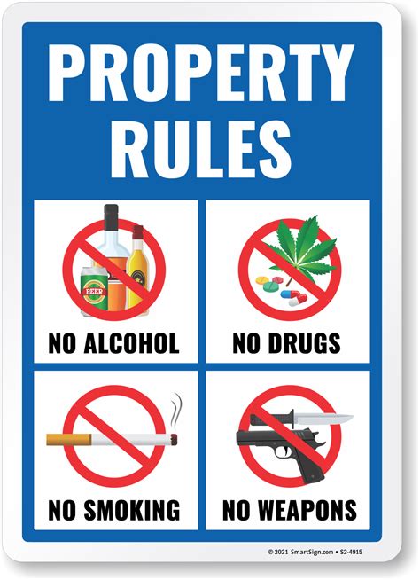 No Drugs And Alcohol Sign