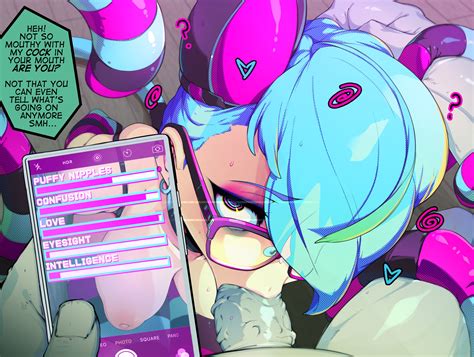 Rule 34 Attribute Slider Blowjob Blue Hair Dubious Consent Female Glasses Implied Stats