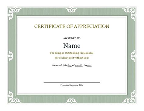 Create Printable Certificate TUTORE ORG Master Of Documents