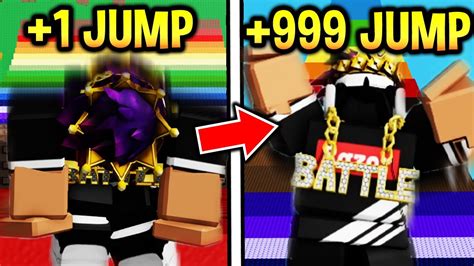 Roblox But Every Second You Get Jump Power Youtube